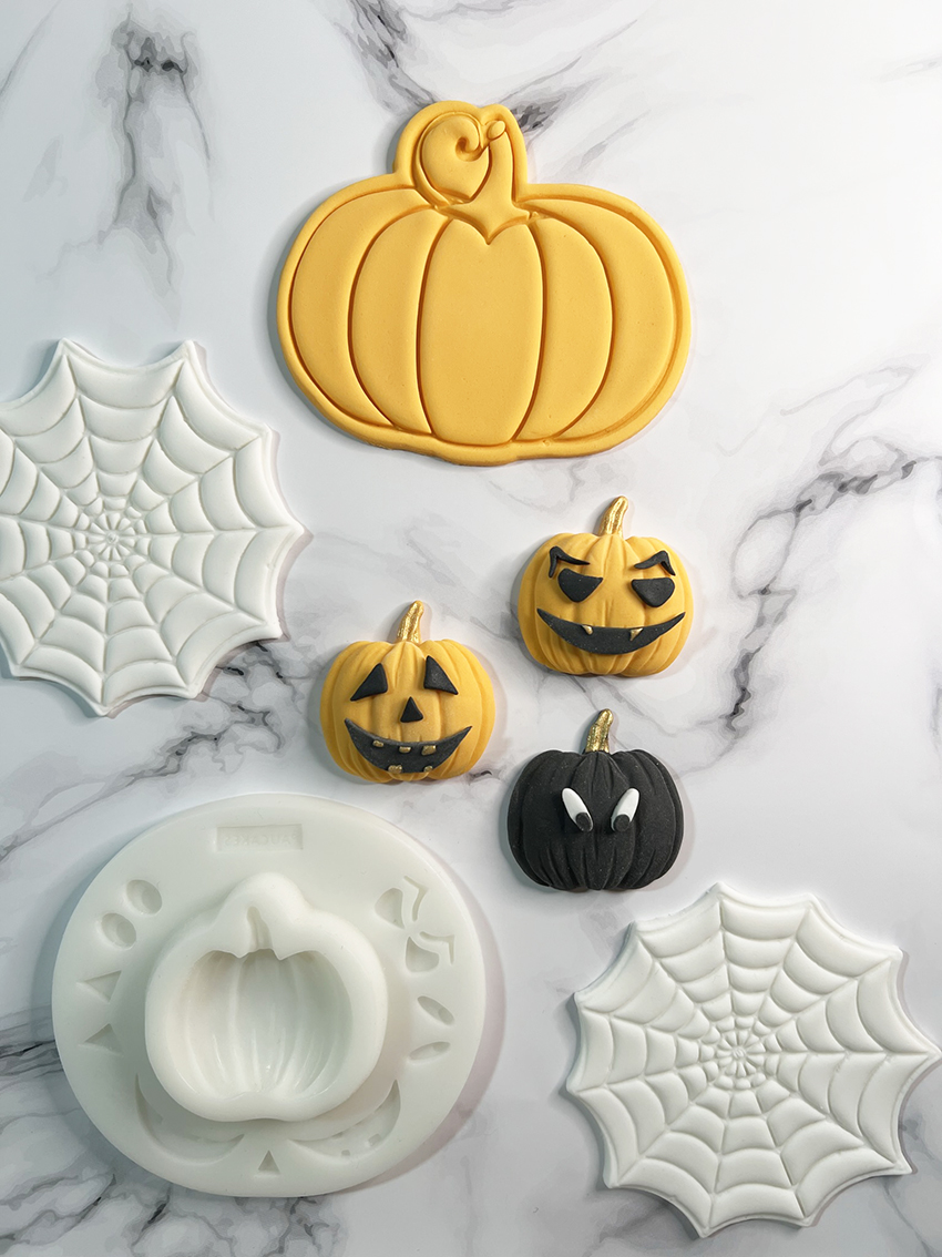 Molde de Silicona Calabaza - PauCakes Argentina