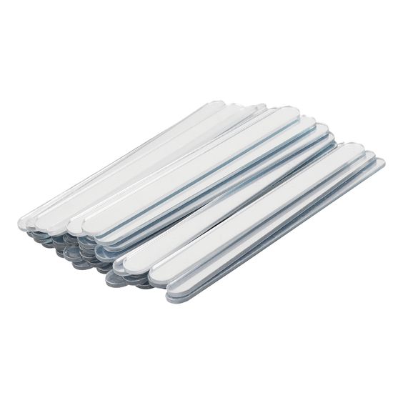 Palitos Sticks Espejo Plata x 25 unidades 7,5cm - PauCakes Argentina