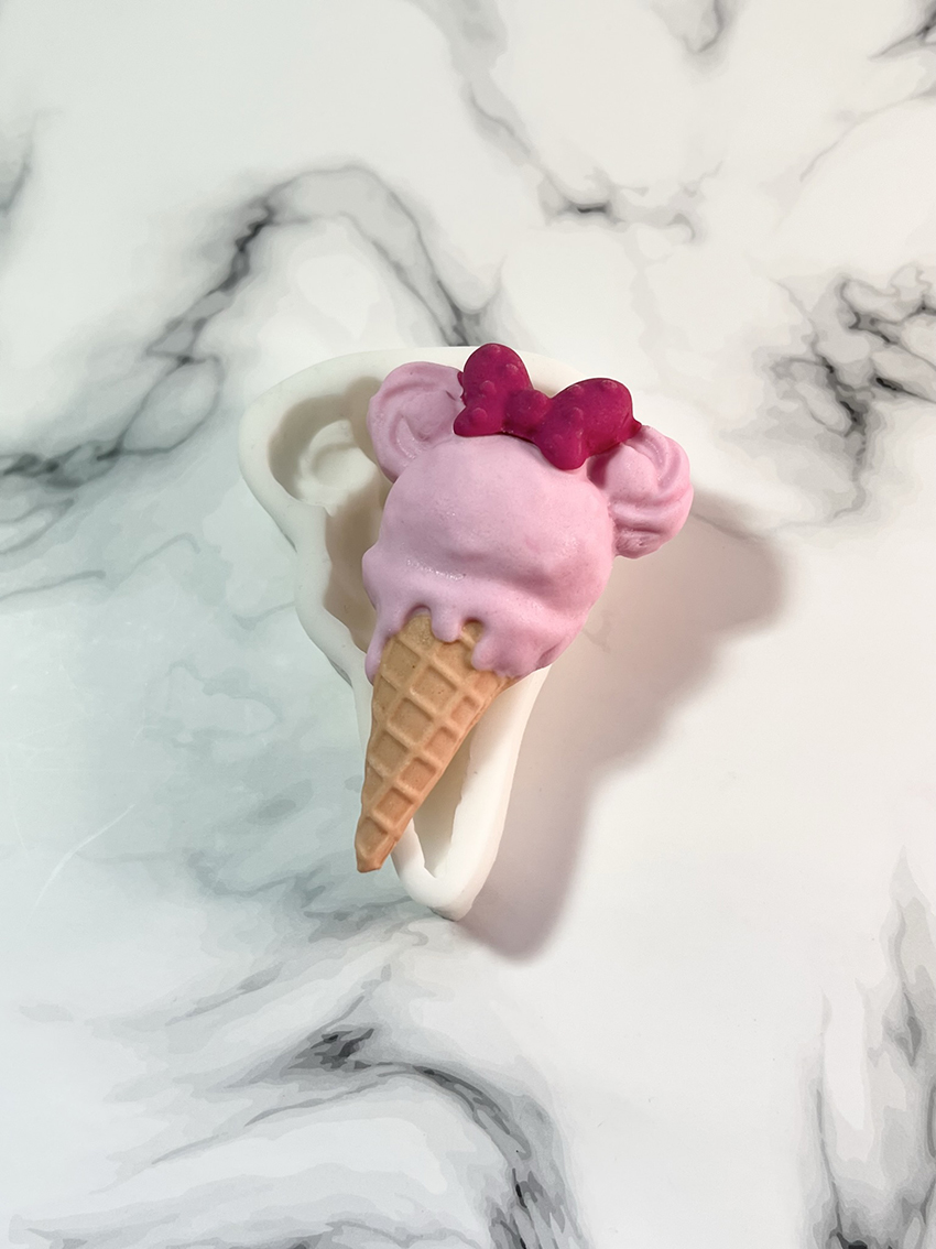 Molde de Silicona Helado Minnie - PauCakes Argentina