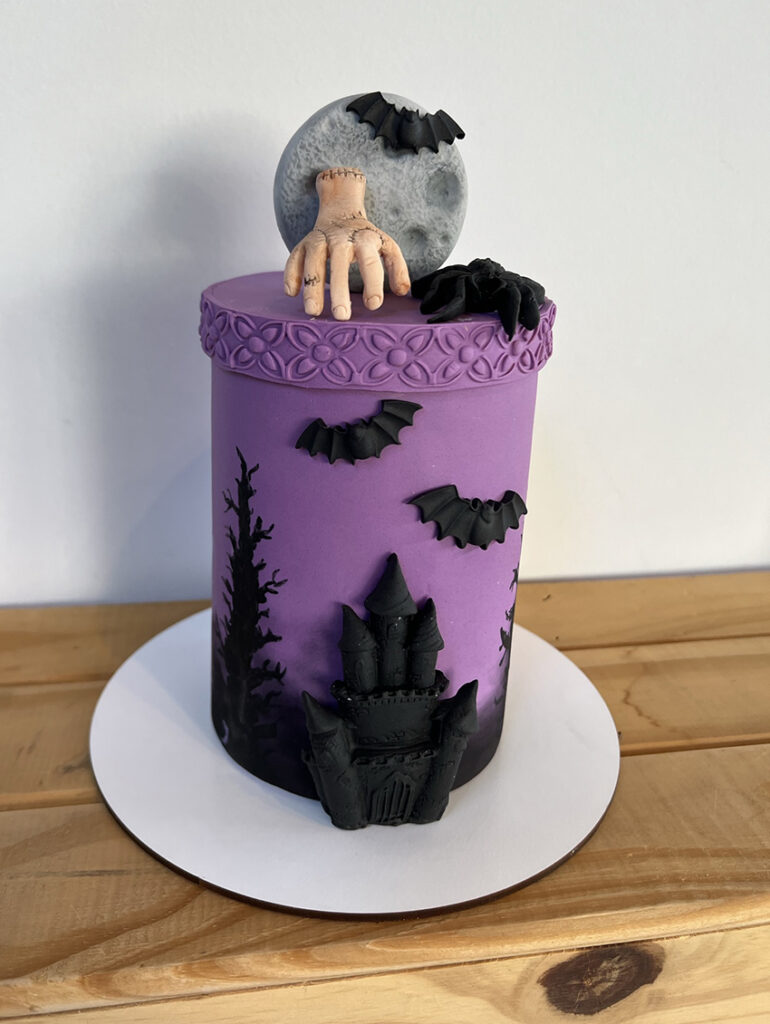 Molde de Silicona Mano Merlina "Dedos" - PauCakes Argentina