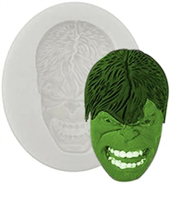 Molde de Silicona Hulk – PauCakes Argentina